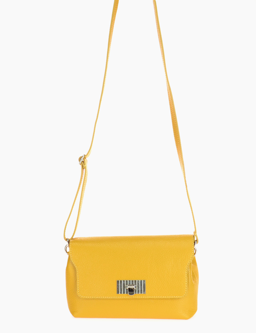borsetta in pelle con scomparti - Fren - Montini Bags