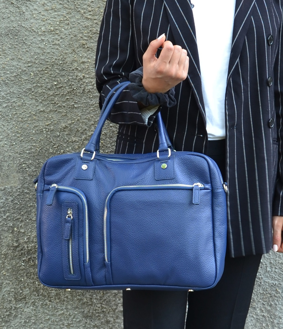 Borsa professionale da donna - Denver grainy - Montini Bags