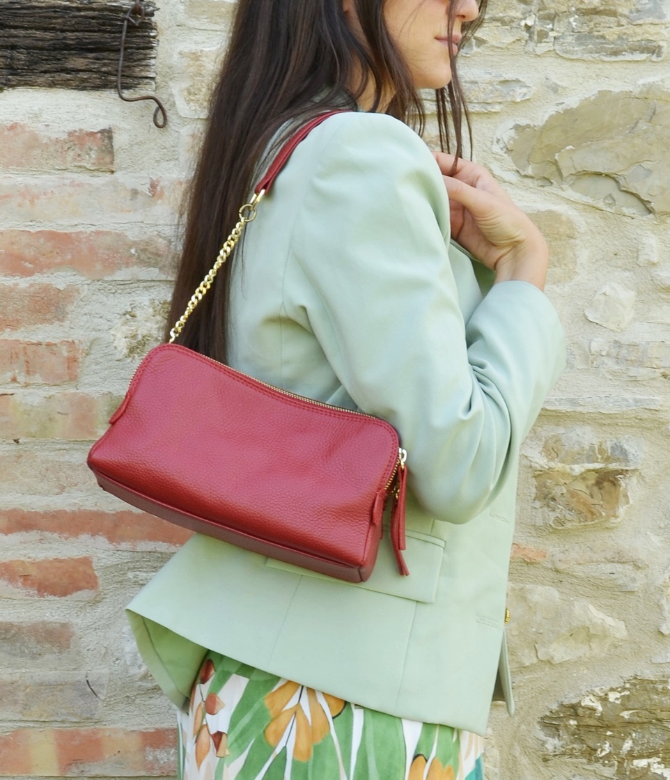 Pochette in pelle - Amina small - Montini Bags