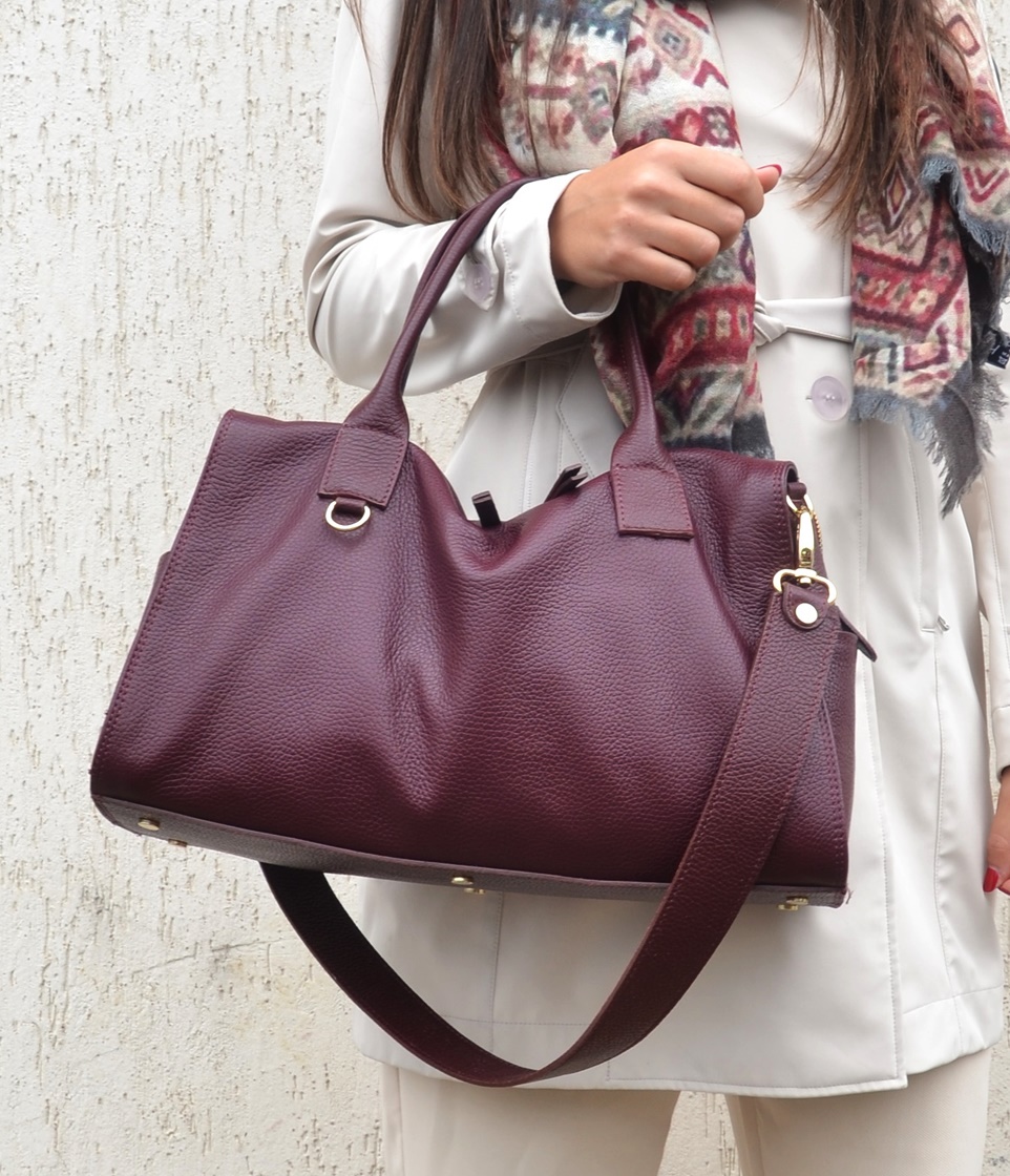Bauletto donna in pelle Morena - Montini Bags