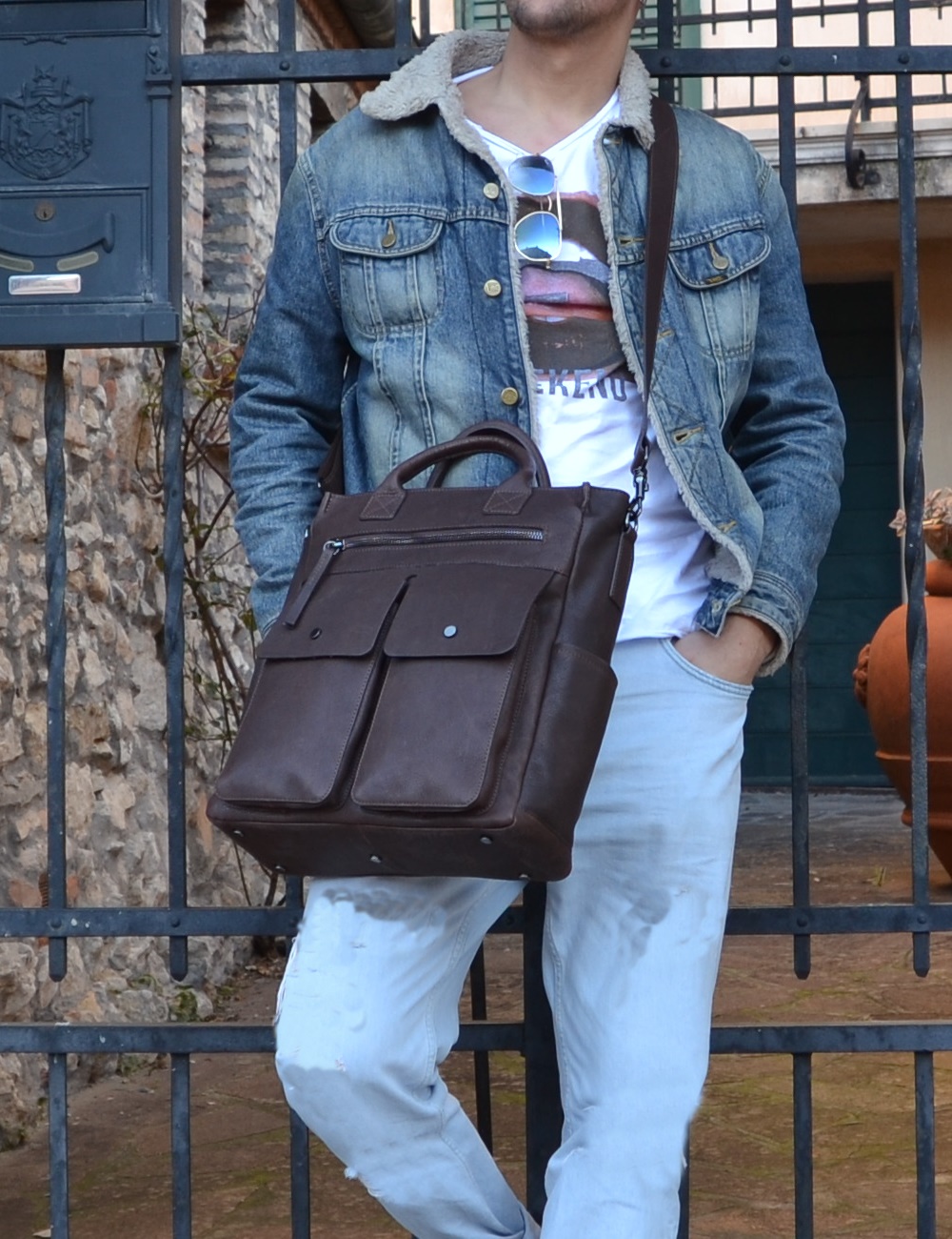 Borsa professionale da uomo - Memphis ranch - Montini Bags